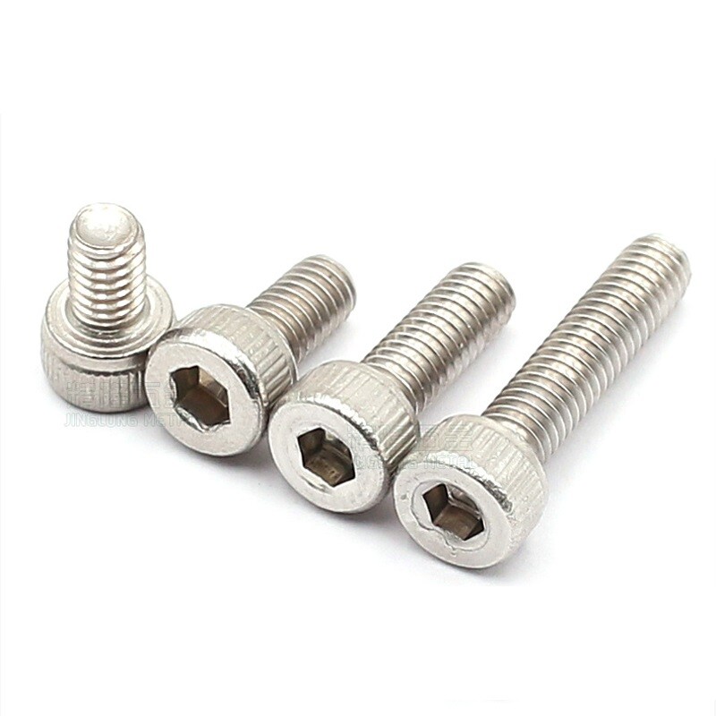 CAP HEAD ALLEN SCREWS M1.4 M1.6 M2 M2.5 M3 SOCKET BOLT A2 STAINLESS ...