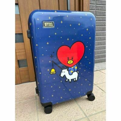 BTS BT21 LINE Friends Travel Bag Carry Case Suitcase 24 in TATA With ...