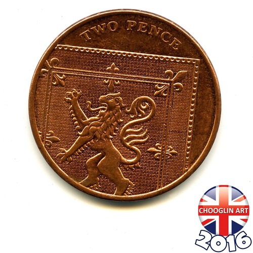 A 2016 British Copper Plated Steel ELIZABETH II TWO PENCE 2p coin | eBay