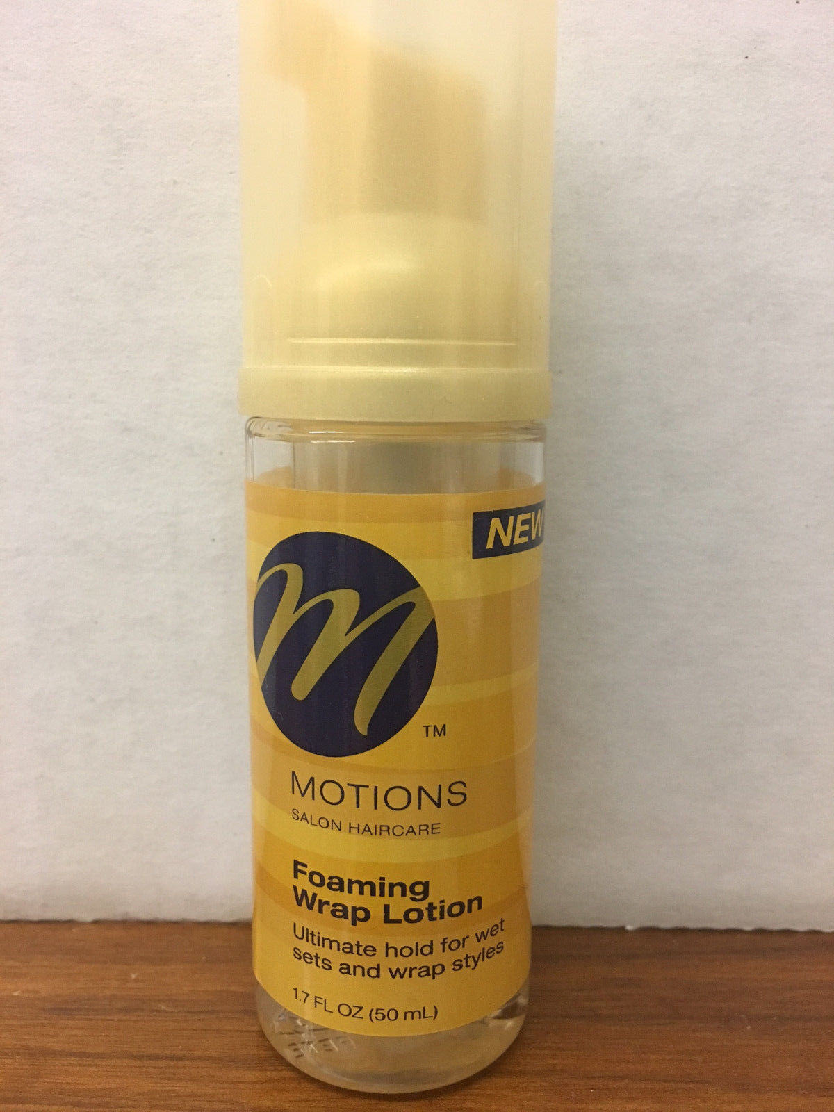 (24) 1.7oz Motions Salon Haircare FOAMING WRAP LOTION Ultimate hold wet ...