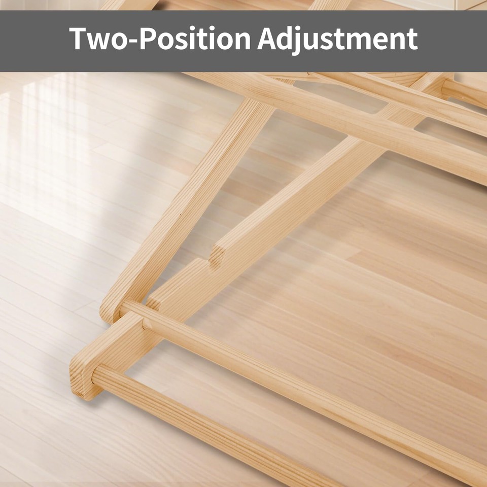 Clothes Airer Dryer Horse Maiden Wooden Folding Traditional 4 Tier ...