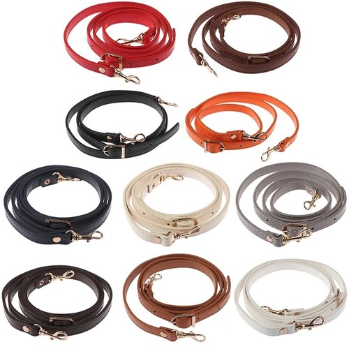 120cm Long PU Leather Shoulder Bag Handle DIY Purse Strap Handbags ...
