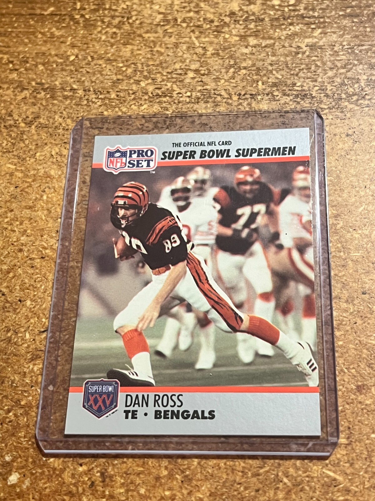 1990 Pro Set Football Super Bowl Superman # 55 Dan Ross Bengals | eBay