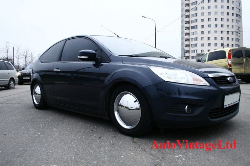 13" Wheel Trims Baby Moon CHROME Hub Caps Full Covers Hubcaps SET OF 4 ...