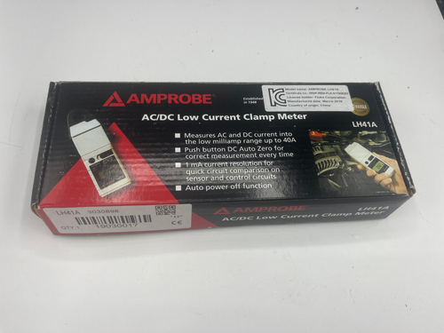 Amprobe LH41A 40A AC/DC Low Current Clamp-On Ammeter with Display | eBay