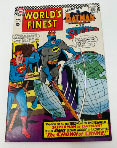 World's Finest 165 Edmond Hamilton DC Comics 1967 [FN+] | eBay