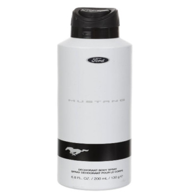 Ford Mustang White 6.8 oz Deodorant Body Spray for Men Brand New | eBay