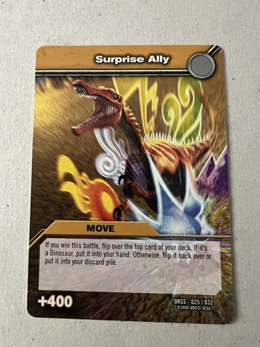UPPER DECK SURPRISE ALLY DINOSAUR KING CARD 2008 | eBay