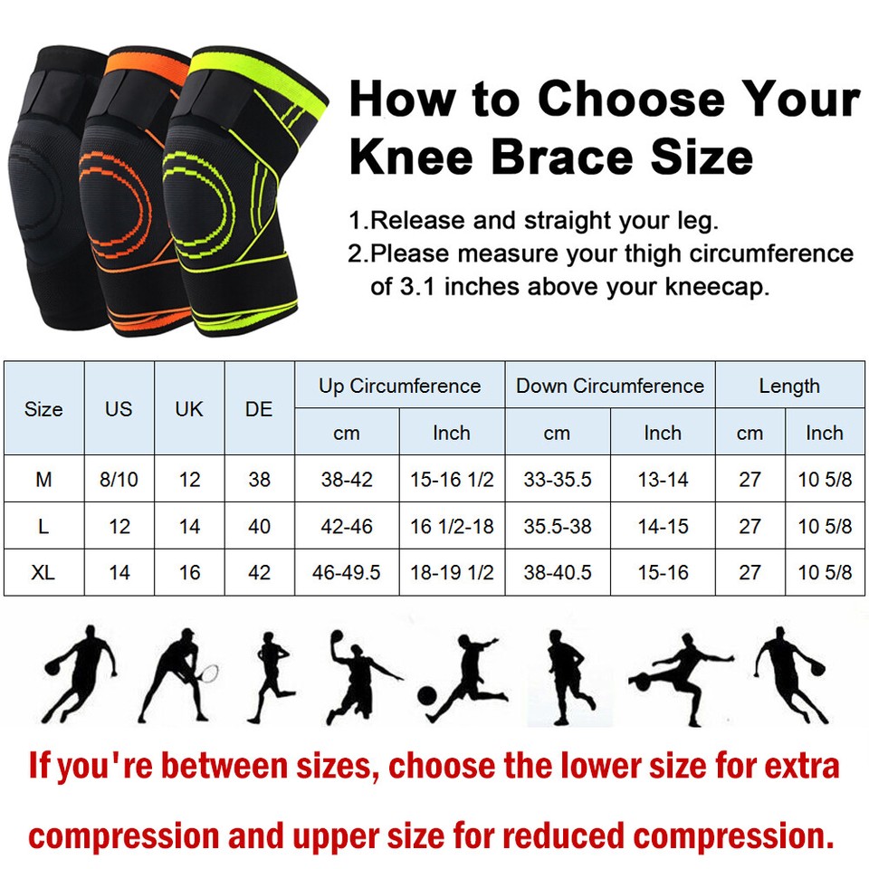 Circa Knee Savers Sleeve Compression Tendon Brace Arthritis Pain Relief ...