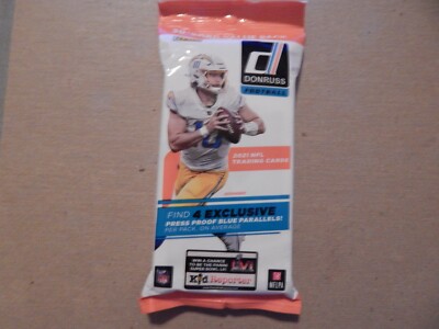 2021 Panini Donruss NFL Football One (1) Value Pack - Unopened | eBay