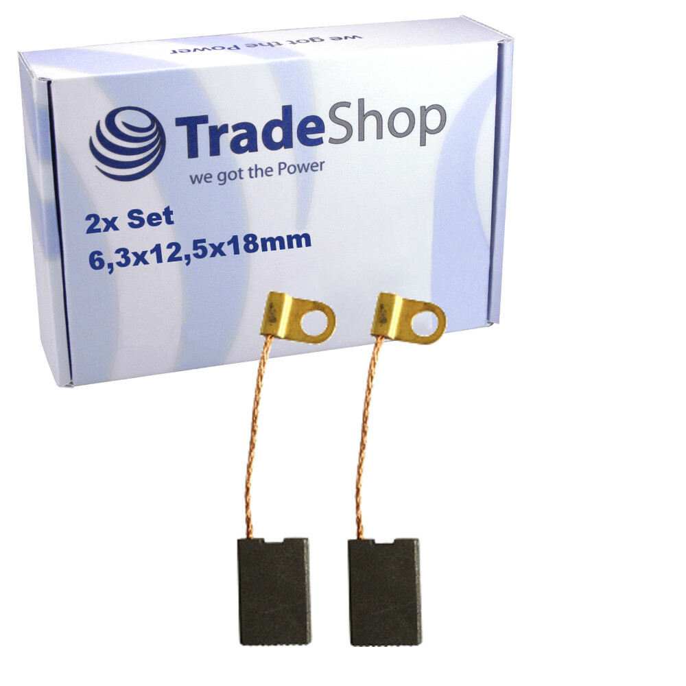 2x Kohlebürsten für Bosch 11206 11208 11209 11209.1 11214 11214EVS ...