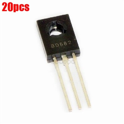 20Pcs BD682 Fsc Trans Pnp Darl 100V 4A TO-126 sf | eBay