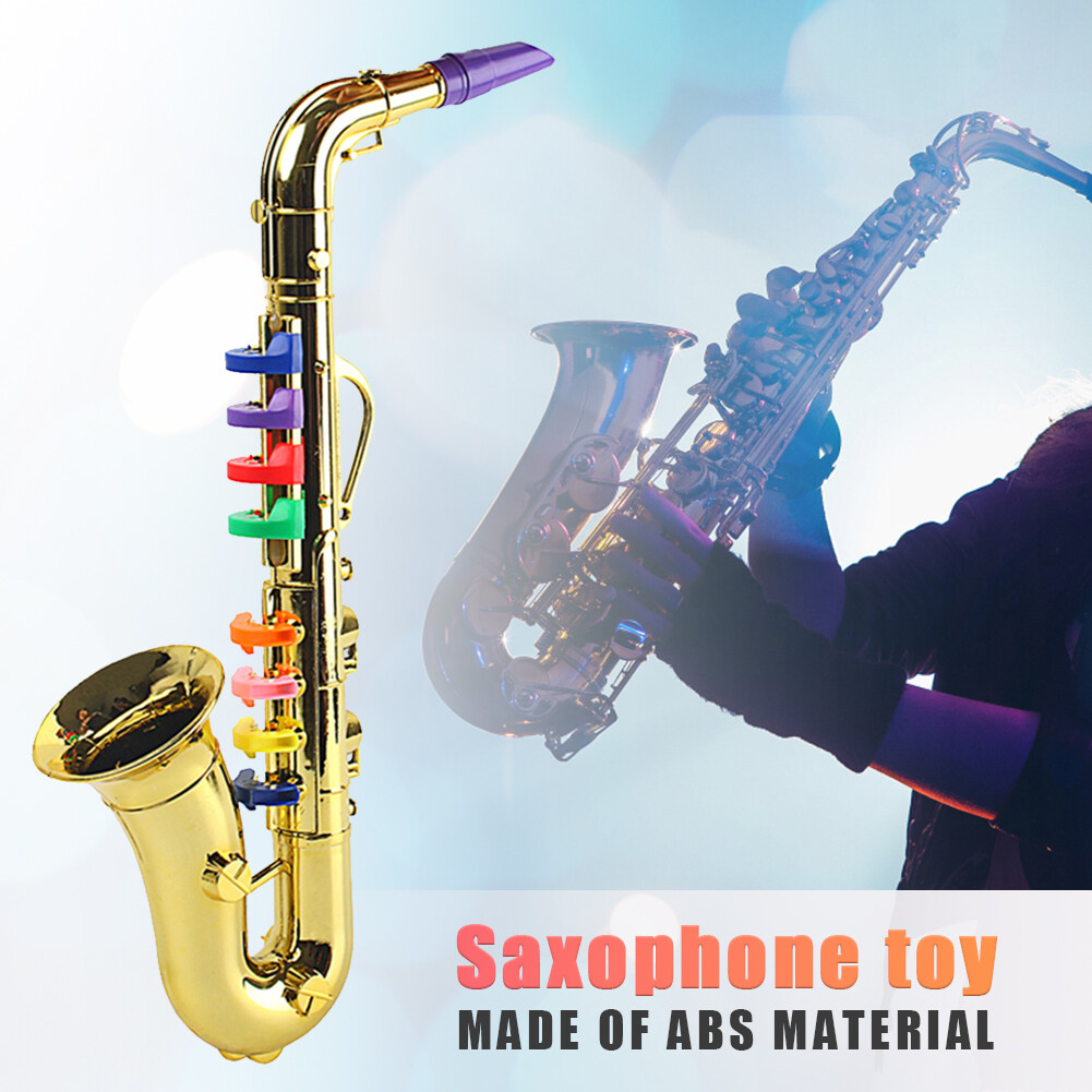 Toy Saxophone Portable Kids Saxophone Party Props Kids Learning ...