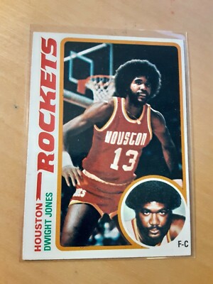 1978/79 Topps #84 Dwight Jones Houston Rockets Basketball Cards, Center ...