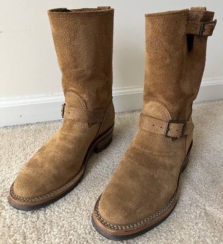 Wesco x Ship John Derroll Boot - Roughout Tan | eBay