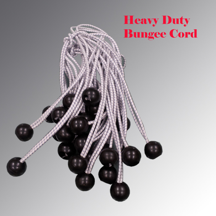 3/16" BUNGEE CORD BALL BUNGEES CANOPY TIE DOWNS STRAPS HEAVY DUTY TARP ...
