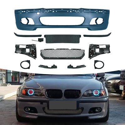 MTECH M-Tech Style Front Bumper For BMW E46 330ci 325ci 2-Door 2000 ...