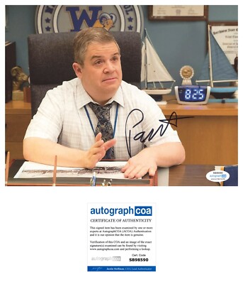 Patton Oswalt ‘A.P. Bio’ Signed Autographed 8x10 Photo ‘Principal ...
