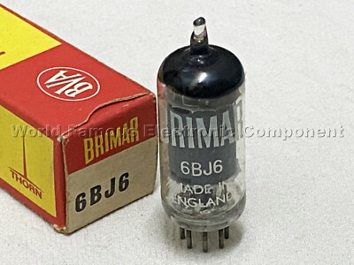 1pcs - 6BJ6 BRIMAR Vacuum Tube NIB NOS | eBay