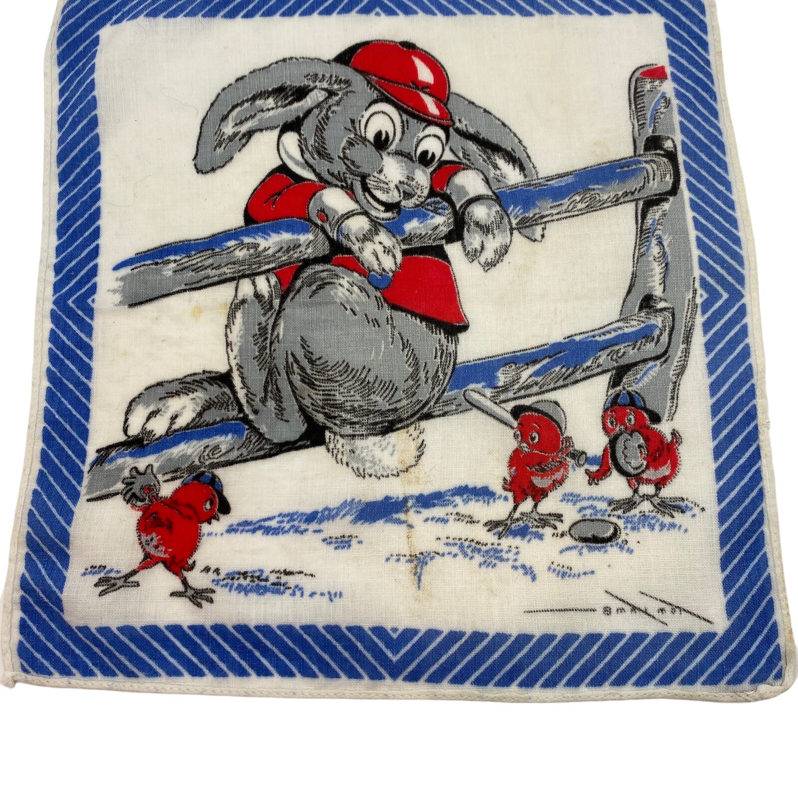 Vtg 1950's Anthropomorphic Tom Lamb Birds Play Baseba… - Gem