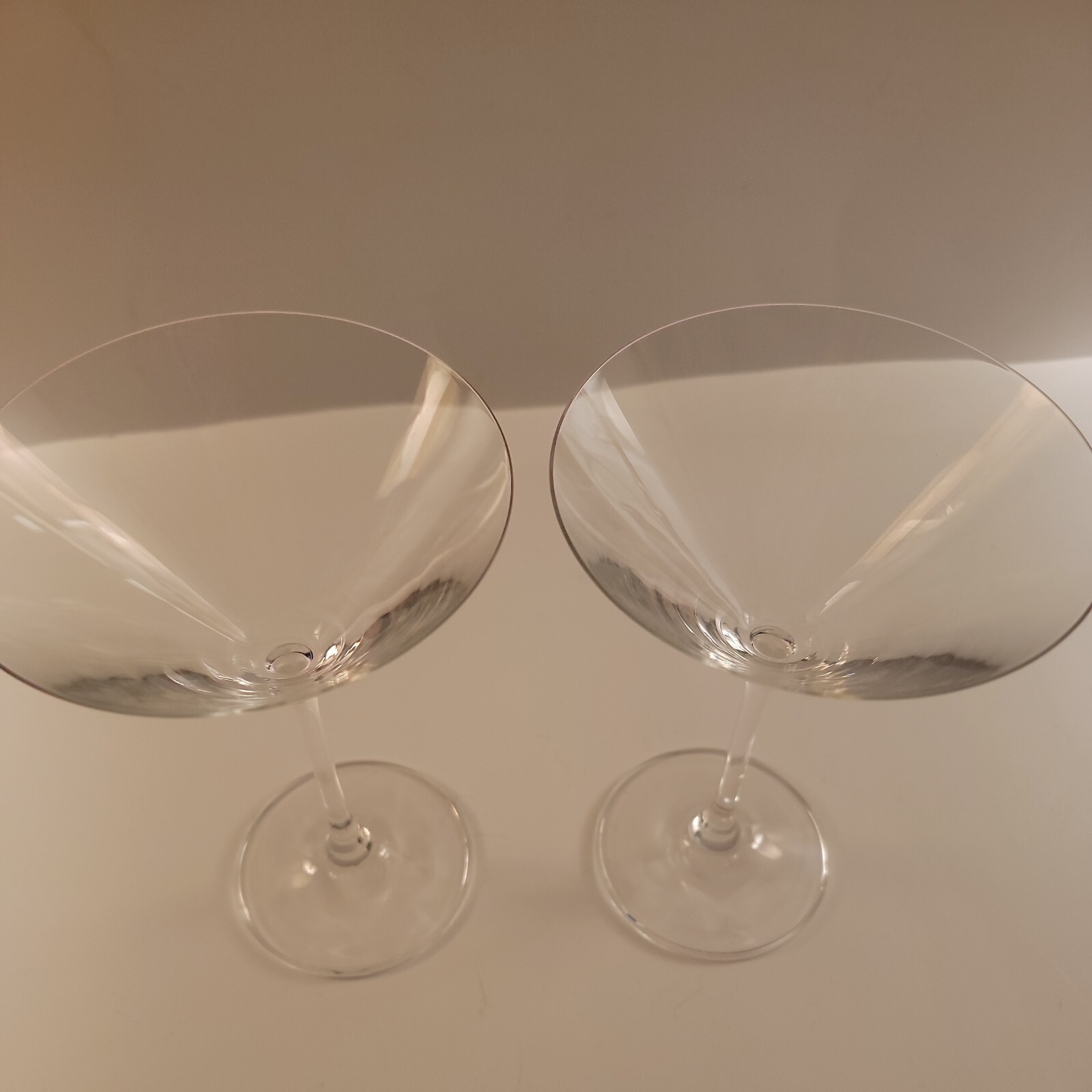 Divino Rosenthal Pair of Crystal Martini Glasses | eBay