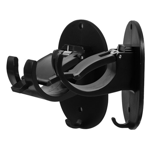 2 Pcs Curtain Rod Clip Holder Double-layer Bracket Mounting Accessories ...