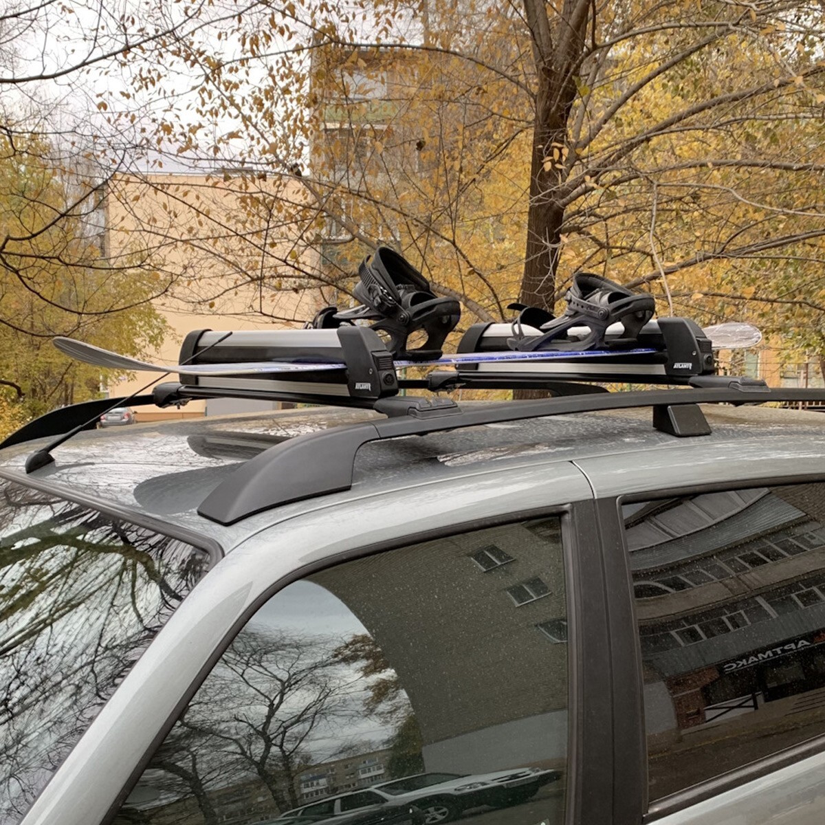 Roof Rack Cross Bars Set to fit Kia Rondo/Carens 2006-2013 Black set | eBay