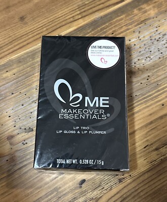 ME Makeover Essentials Lip Trio Gloss & Plumper Gloss Shades Leather ...