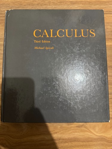 Calculus By Michael Spivak 3rd Edition Hardcover Book | eBay