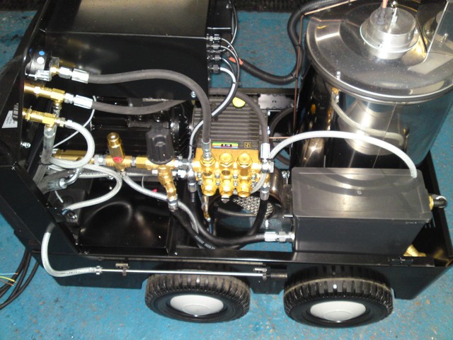 Hot Water Pressure Washer Jet Wash Mac Avant 240 Volt 100 Bar 12ltrs ...