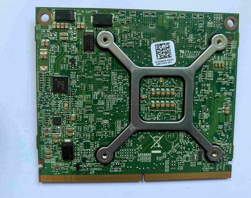 Dell Precision 7510 7520 AMD Radeon Pro WX4150 4GB MXM3.0 A Video Card ...