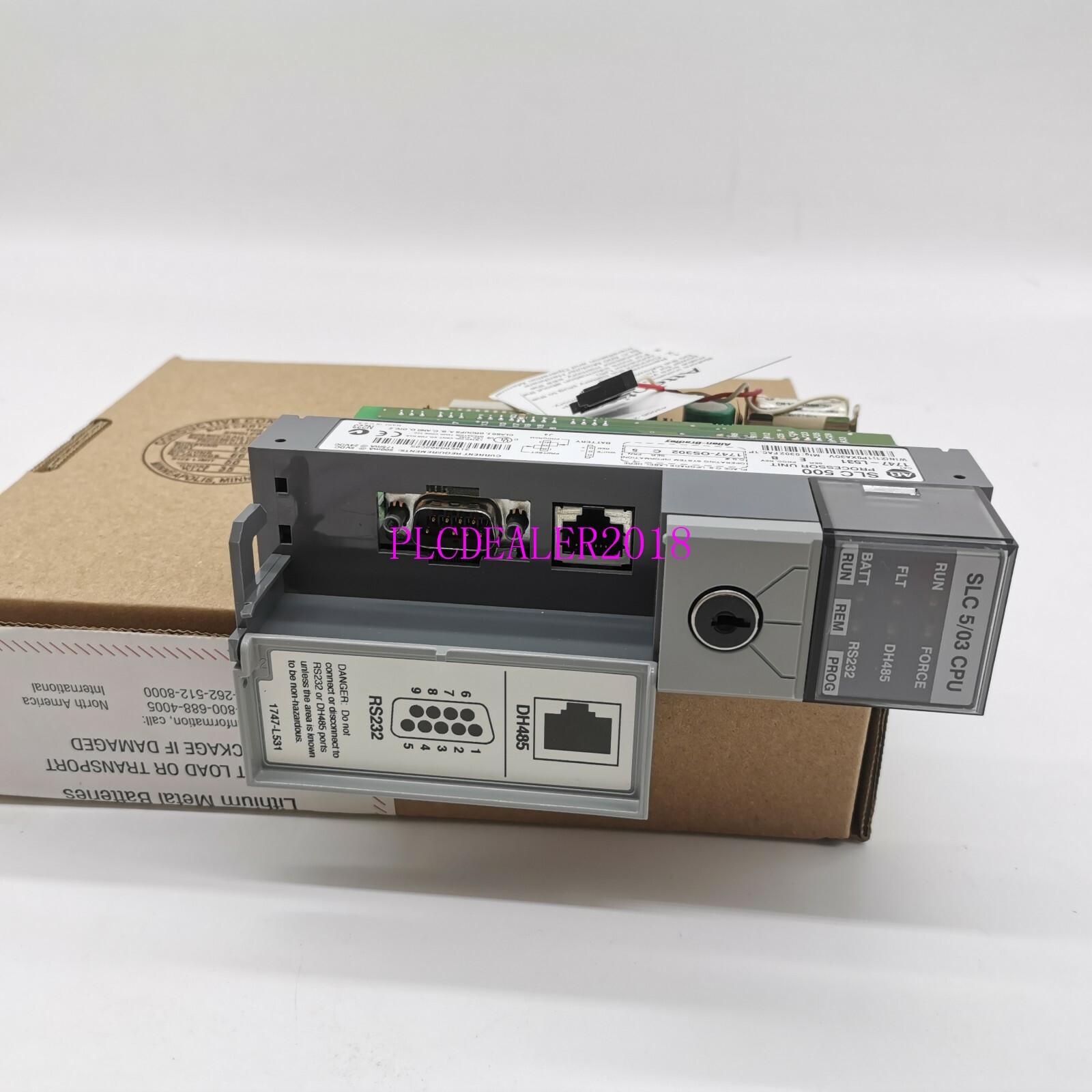 1PC 1747-L531 Series E SLC 500 5/03 CPU Processor Unit 1747L531 New ...