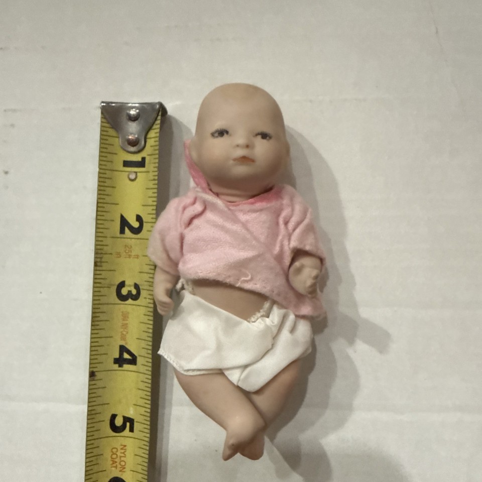 Vintage Bye Lo Baby Doll Grace S. Putnam All Bisque 5" Germany Marked ...