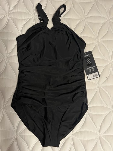 Miraclesuit Black Aphrodite NWT Sz 16 One-piece SwimSuit | eBay