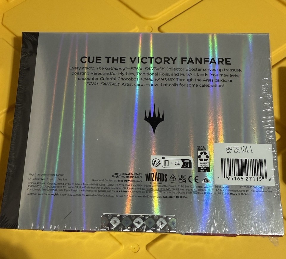 🔥 Magic: The Gathering Final Fantasy Collector Booster Omega Box ...