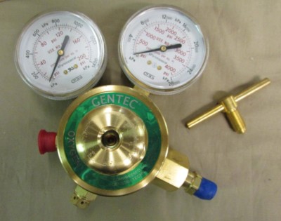 New Gentec COMPRESSED GAS REGULATOR CGA540 Oxygen 753X-125 | eBay