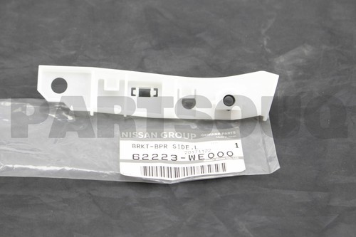 62223WE000 Genuine Nissan BRKT-BPR SIDE,L 62223-WE000 | eBay