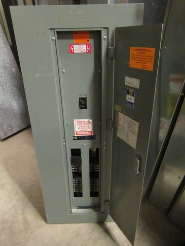 Square D NQOD Panelboard, KAL362251121 Main, 120/208V, 3PH 4W, 42 CKT ...