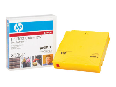HP - C7973A - - LTO Ultrium 3 - 400 GB / 800 GB - Gold - Speichermedium ...