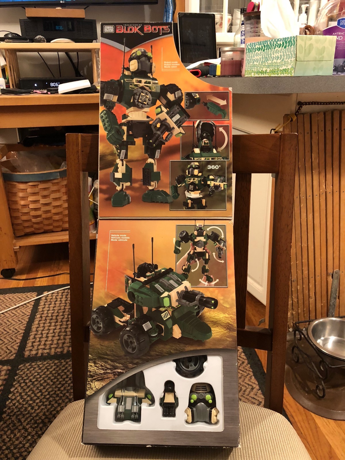 MEGA BLOCKS TRANSFORMING BLOK BOTS Special Forces Series COMMANDER NEW ...