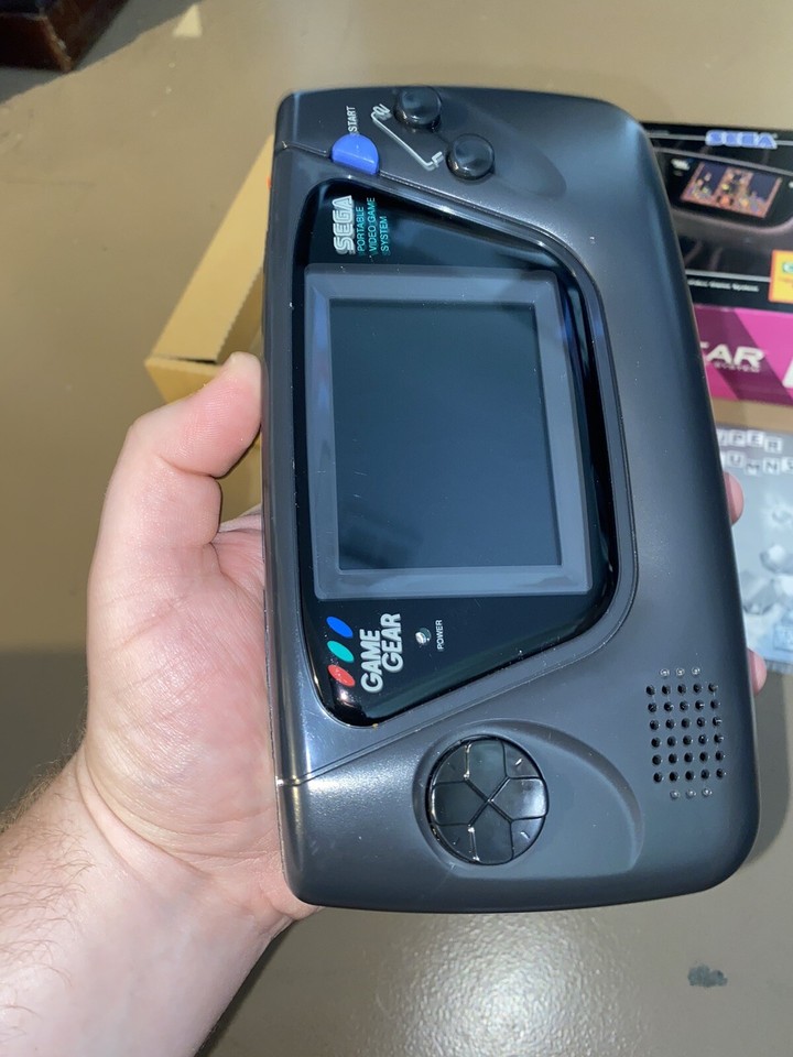 Sega Game Gear console With Super Columns Game and manuals | eBay