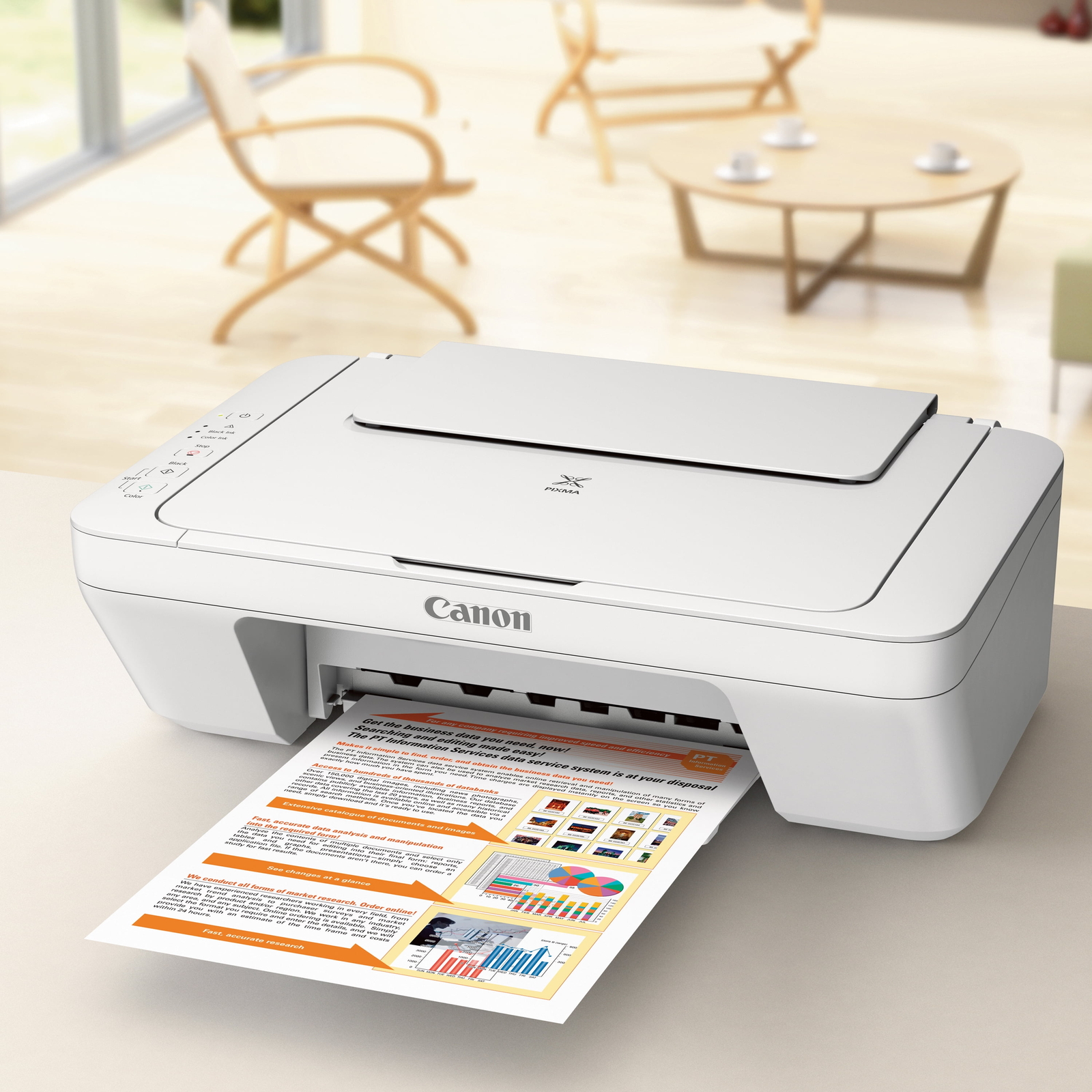 Canon Pixma MG2522 All-in-One Inkjet Printer Scanner and Copier ...