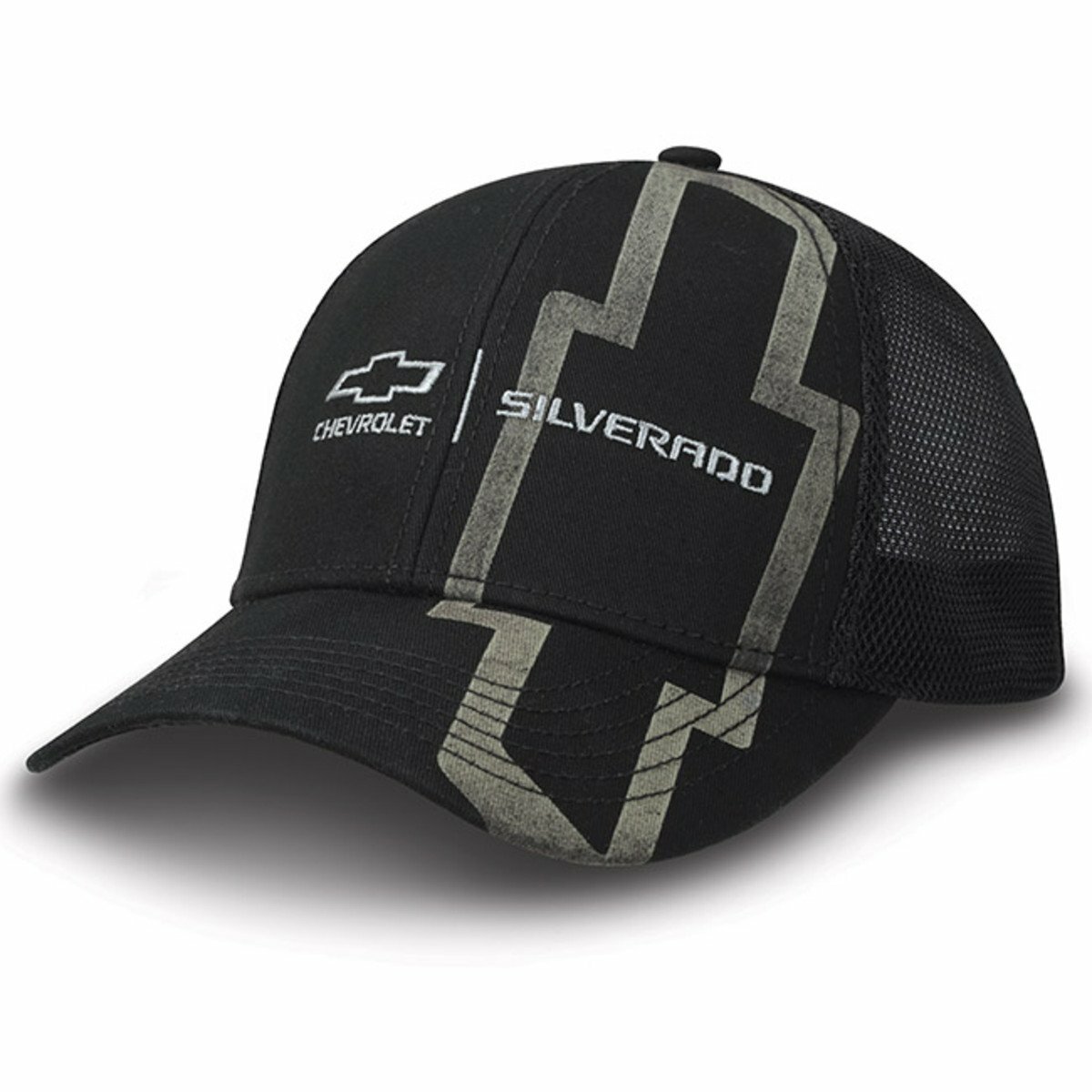 TWILL AND MESH SILVERADO CAP GM HAT | eBay