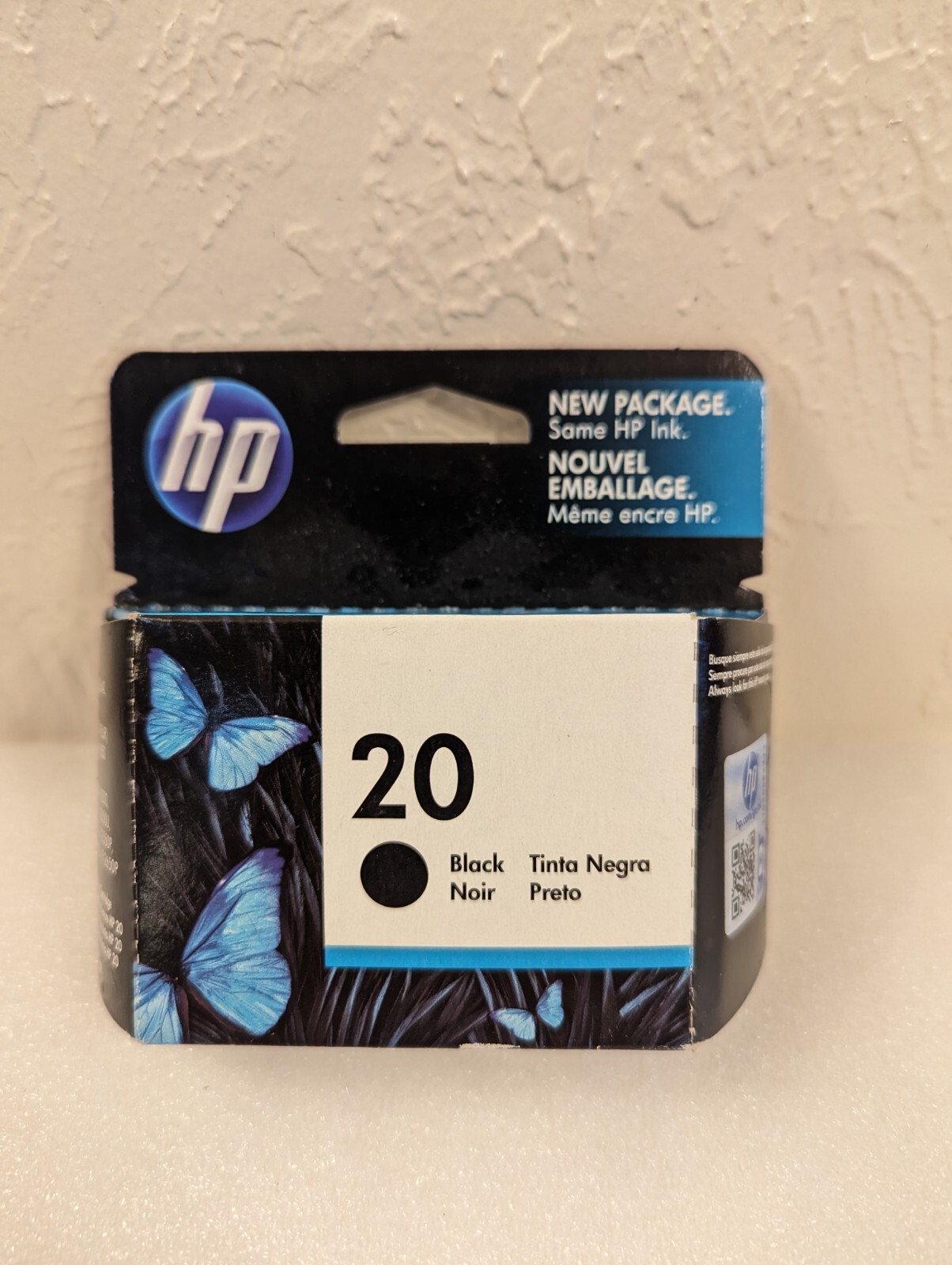 HP 20 Black Ink Cartridge | eBay