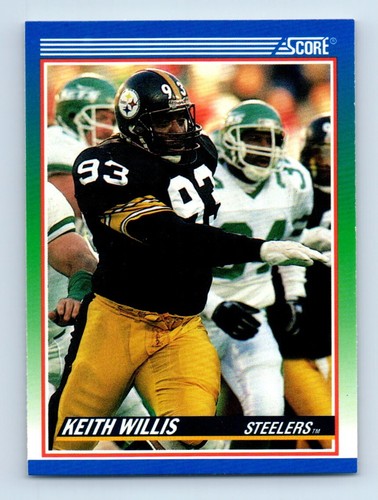 1990 Score Keith Willis Pittsburgh Steelers #420 | eBay
