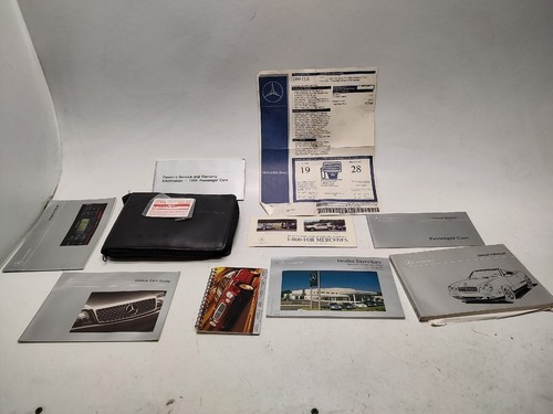 Mercedes W208 CLK320 Operator's Owner's Manual Book Assembly OEM | eBay