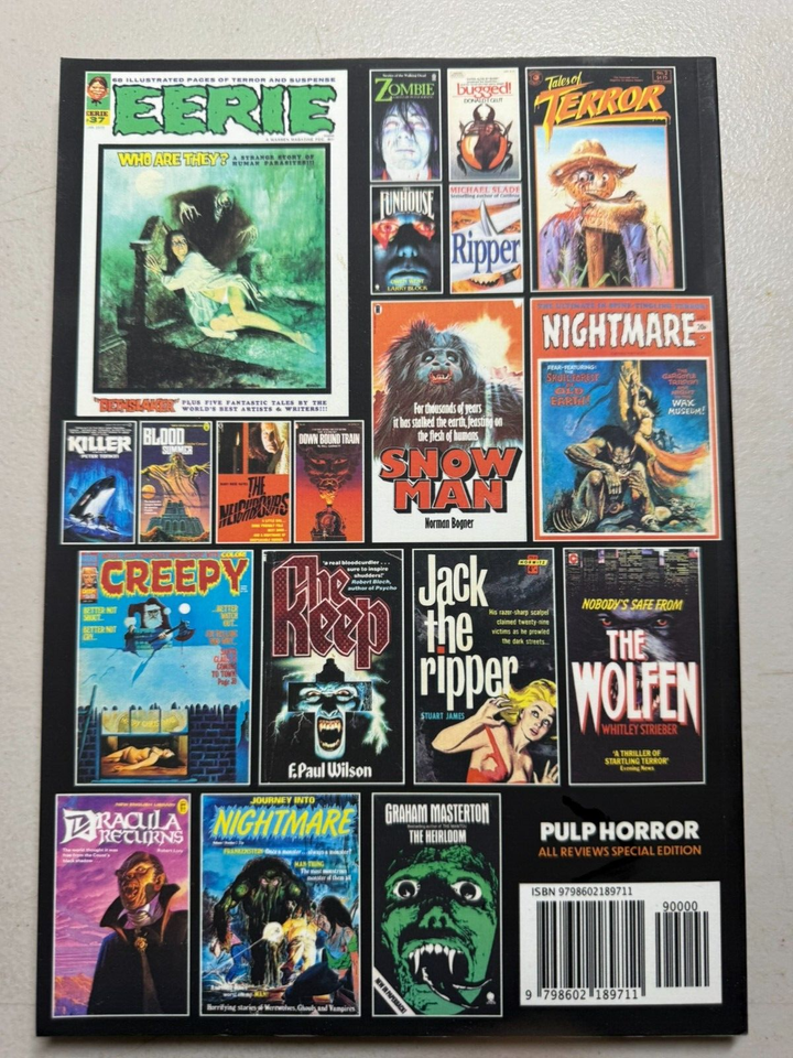 Pulp Horror All Reviews Special Edition paperbacks from hell lots of ...
