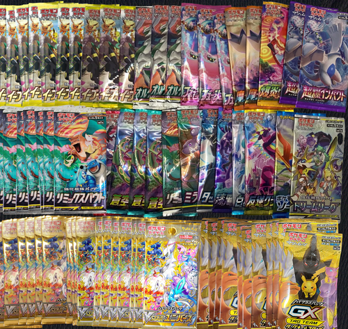 Pokemon BOOSTER PACK LOT / VINTAGE MODERN / 151, BASE SET, TERASTAL ...