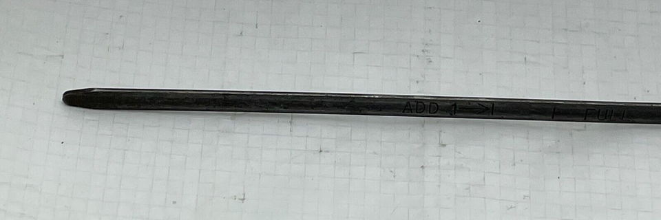 NOS Ford Dipstick 302 1970 Boss Mustang New Old Stock Cougar Eliminator ...