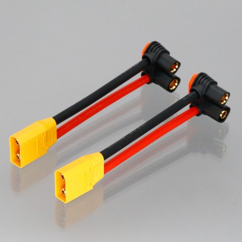 Battery Side Right Angle Connector to XT90 Male Wire For Sur ron Surron ...